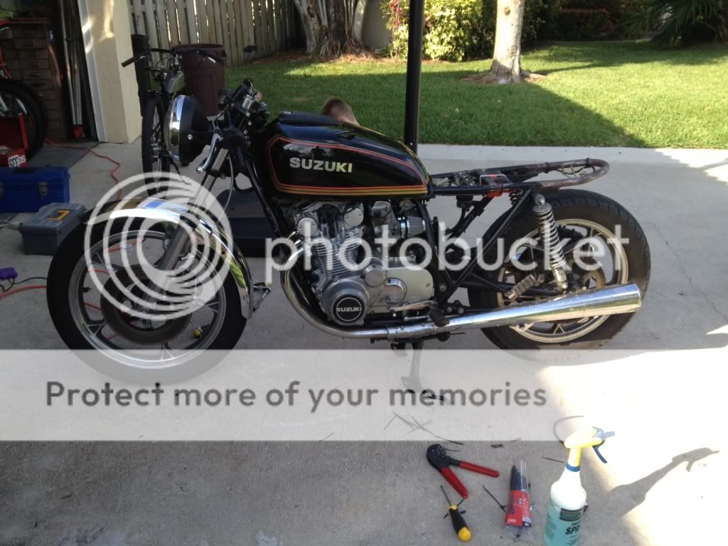 First Build GS550 Cafe Racer | DO THE TON