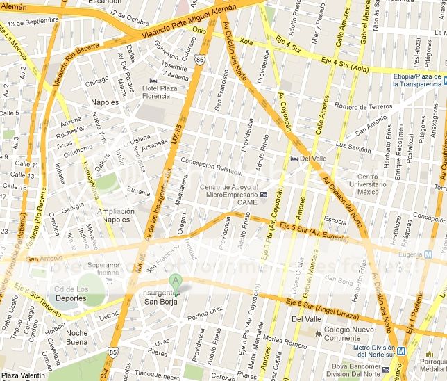 Comité Vecinal Nápoles.: Aclaración al Periódico Excelsior