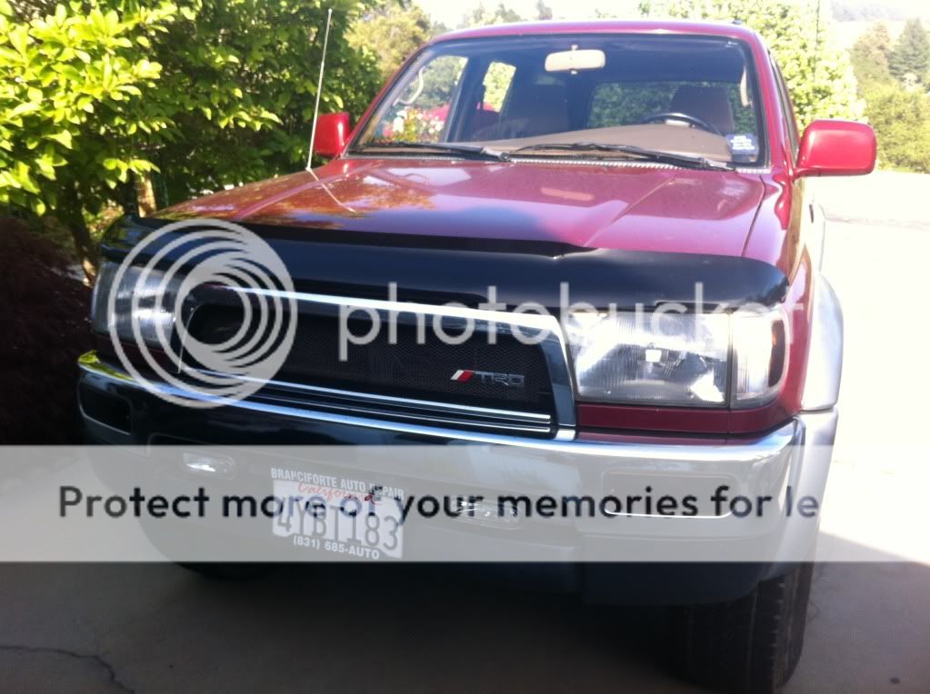 OEM wind deflector/bug shield, pics please!! - Toyota 4Runner Forum ...