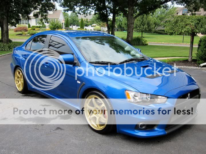 For Sale: Advan RGII (GOLD) 18x10 +25 | Mitsubishi Lancer Evolution Forum